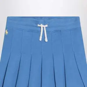 Polo Ralph Lauren Pleated Mini Skirt With Embroidered Logo