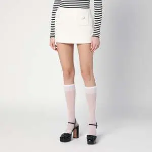 Marc Jacobs Textured Tweed Mini Skirt