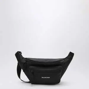 Balenciaga Explorer Nylon Belt Bag - Black