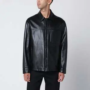 SALVATORE SANTORO Leather Overshirt