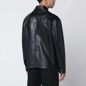 SALVATORE SANTORO Leather Overshirt