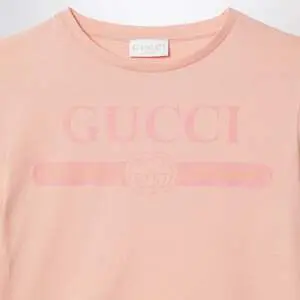 Gucci Crewneck T-shirt With Logo Print