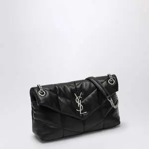 Saint Laurent Small Loulou Puffer Bag - Black