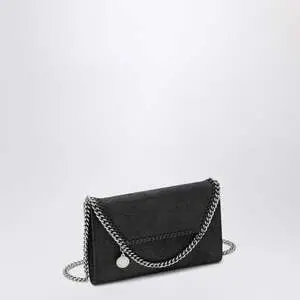 Stella McCartney Falabella Crossbody Wallet Bag - Black