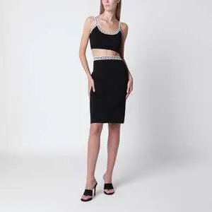 Versace Jacquard Viscose-blend Midi Skirt