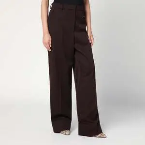 Stella McCartney Plum Wool Trousers