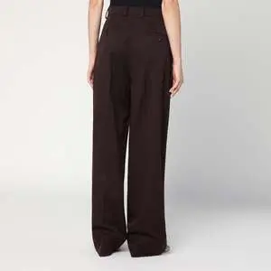 Stella McCartney Plum Wool Trousers