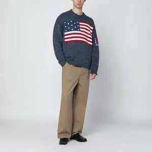 Polo Ralph Lauren I Love Polo" Flag Sweater
