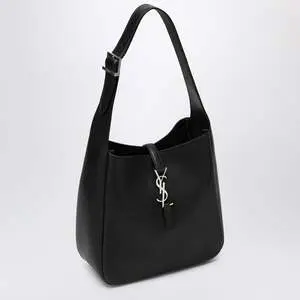 Saint Laurent Le 5 À 7 Small Leather Bag - Black