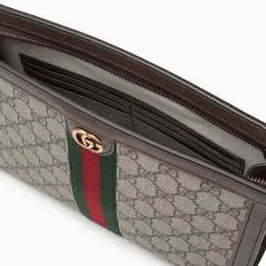 Gucci Gg Supreme Ophidia Pouch