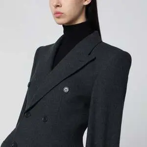 Balenciaga Double-breasted Cashmere Blazer