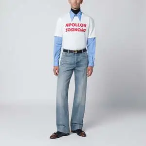 Valentino Garavani Medium Washed-effect Jeans