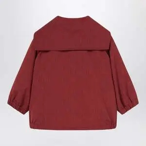 Gucci Nylon Twill Jacket With Gg Motif