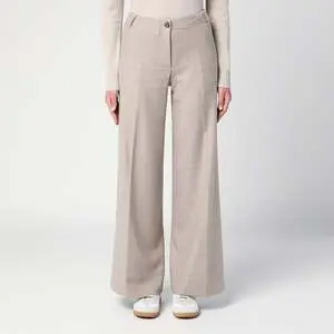 QL2 QUELLEDUE Mélange Wool Trousers