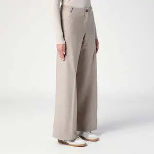 QL2 QUELLEDUE Mélange Wool Trousers