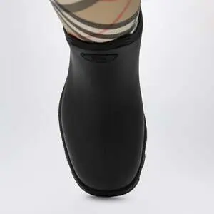 Burberry Tall Marsh Stamp Rubber Boots