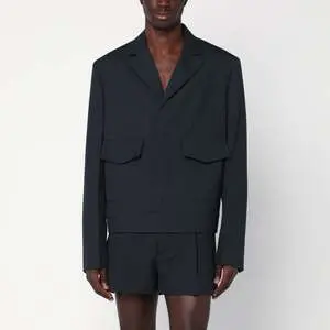 Gucci Wool Gabardine Single-breasted Jacket
