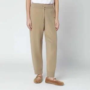 Burberry Cashmere Blend Jogging Trousers With Drawstring Waist