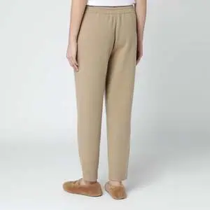 Burberry Cashmere Blend Jogging Trousers With Drawstring Waist