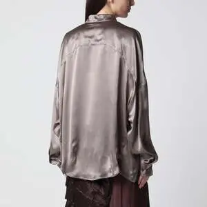 Dries Van Noten Silk Shirt - Grey