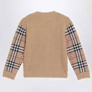 Burberry Check Wool Pullover