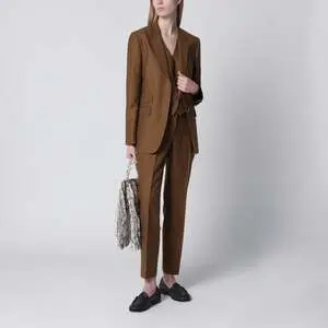 Burberry Tailored Single-breasted Jacket In Wool And Mohair