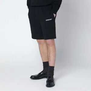 Burberry Logo Terry Cotton Shorts