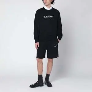 Burberry Logo Terry Cotton Shorts
