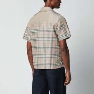 Burberry Shirt With Shaded Check Pattern