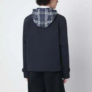 Burberry Reversible Cotton Jacket With Check Pattern