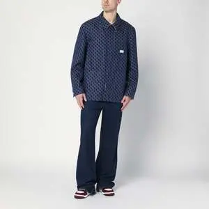Gucci Gg Shadow Jacquard Denim Jacket