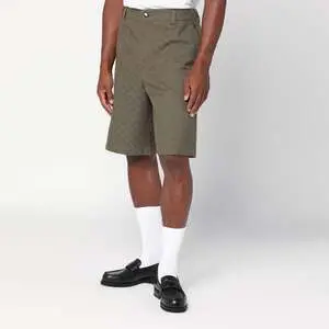 Gucci Forest Gg Monogram Bermuda Shorts