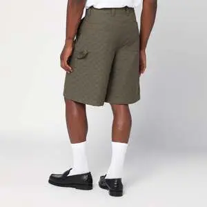 Gucci Forest Gg Monogram Bermuda Shorts