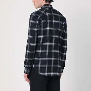 Alexander McQueen Cotton Flannel Checkered Shirt