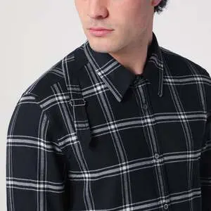 Alexander McQueen Cotton Flannel Checkered Shirt