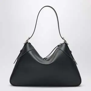 Gucci Gg Emblem Large Shoulder Bag - Black