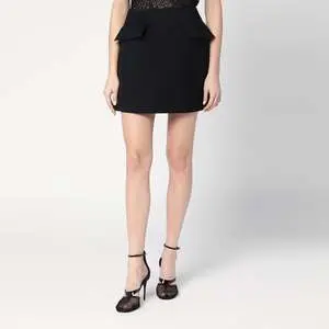Alexander McQueen Wool Mini Skirt