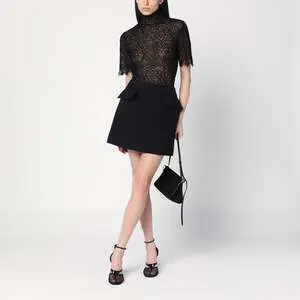 Alexander McQueen Wool Mini Skirt