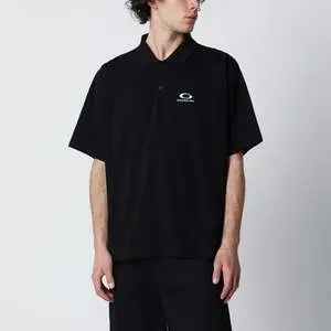 Balenciaga Embroidered Polos For Men