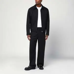 Gucci Cotton Twill Jacket With Web Detail