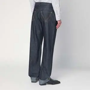 Bottega Veneta Indigo Jeans With Cuff