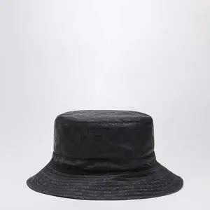 Gucci Reversible Gg Nylon Bucket Hat - Black