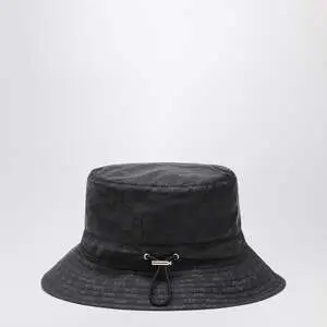 Gucci Reversible Gg Nylon Bucket Hat - Black