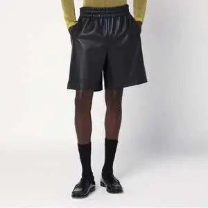 Gucci Leather Bermuda Shorts