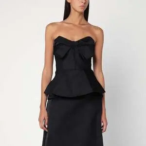 Alexander McQueen Strapless Corset Top