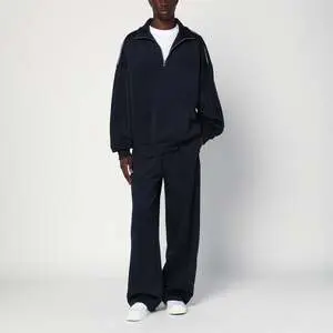 Gucci Navy Pants In Technical Jersey