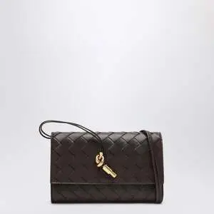 Bottega Veneta Andiamo Clutch - Brown
