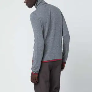 Gucci Grey Cashmere High Neck Sweater
