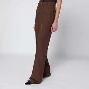 Gucci Technical Panama Palazzo Trousers