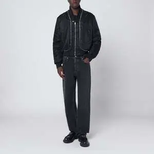 Alexander McQueen Nylon Zip Bomber